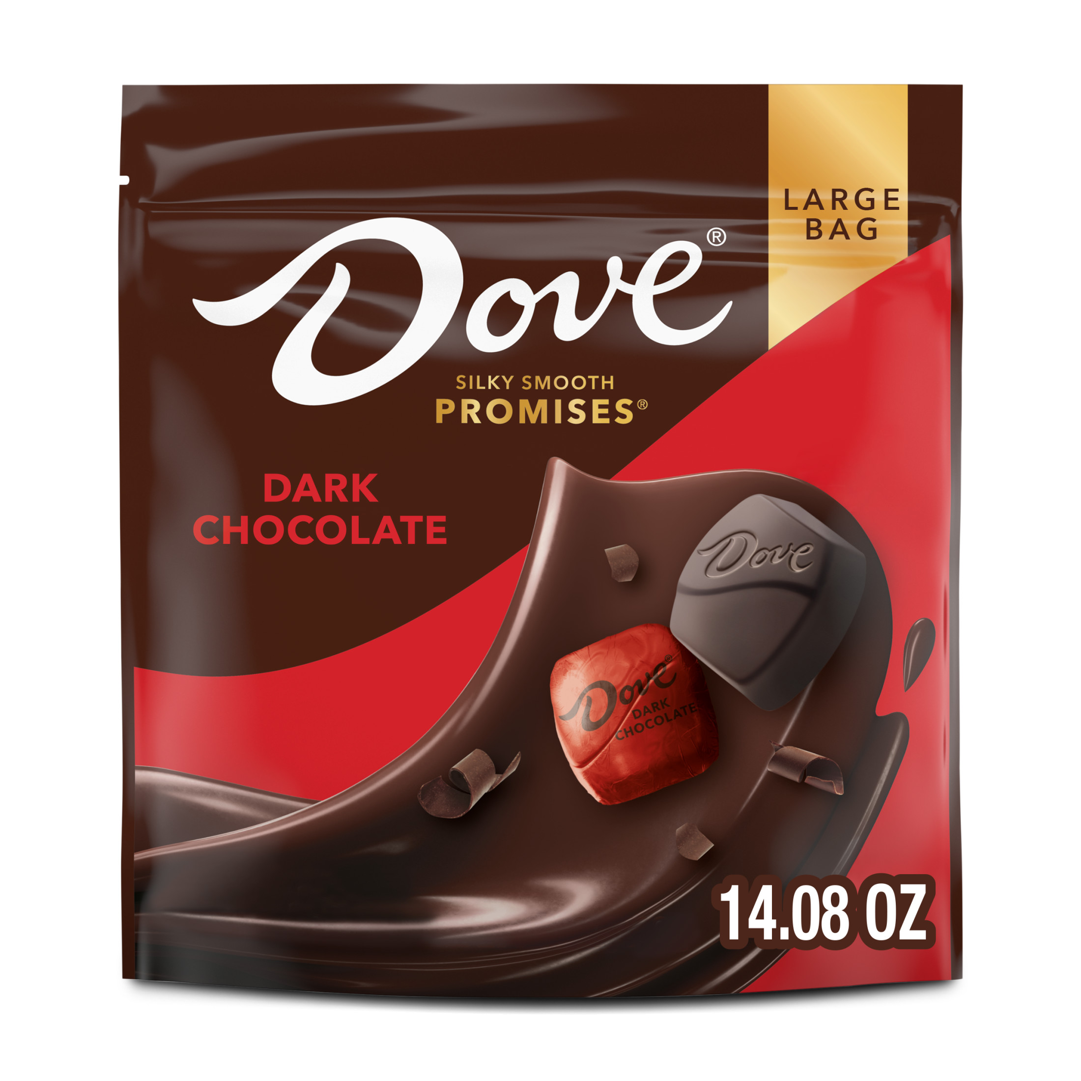 Dove Promises Dark Chocolate & Almond Candy - 6.74 oz Bag - Walmart.com