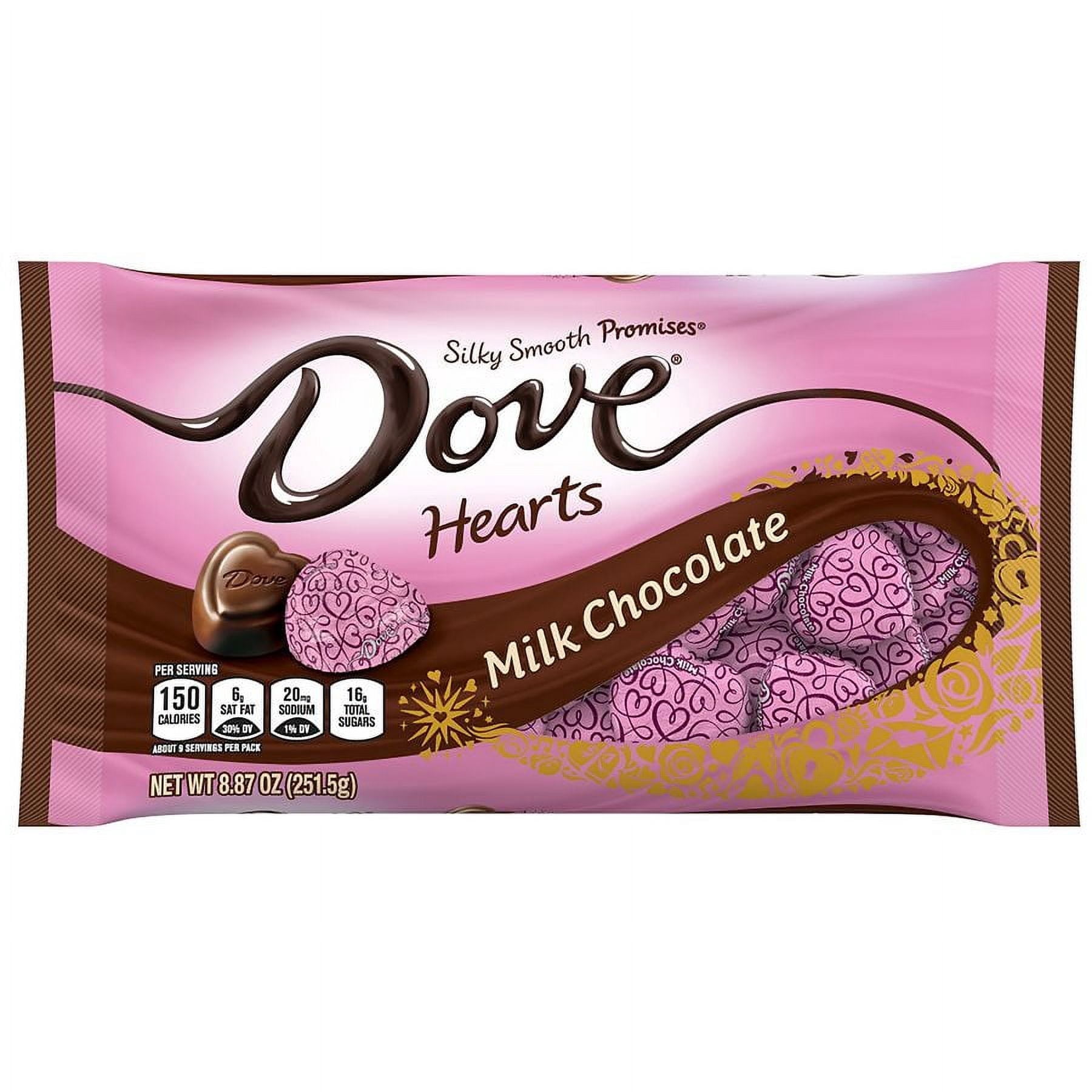 Dove Promises Hearts Valentine's Candy Milk Chocolate 8.87 oz - Walmart.com
