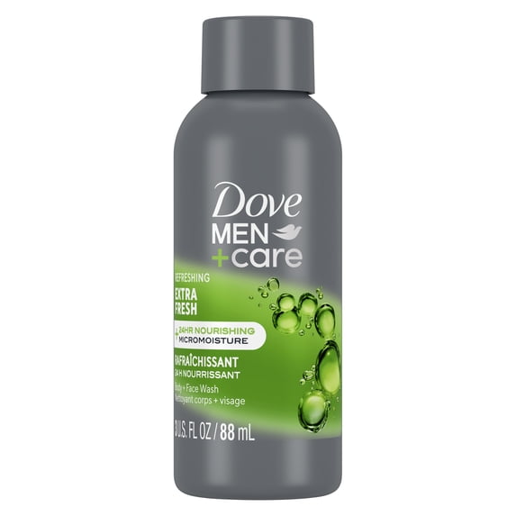 Dove Men+Care Refreshing Extra Fresh Body Wash 3 oz for Healthy ...