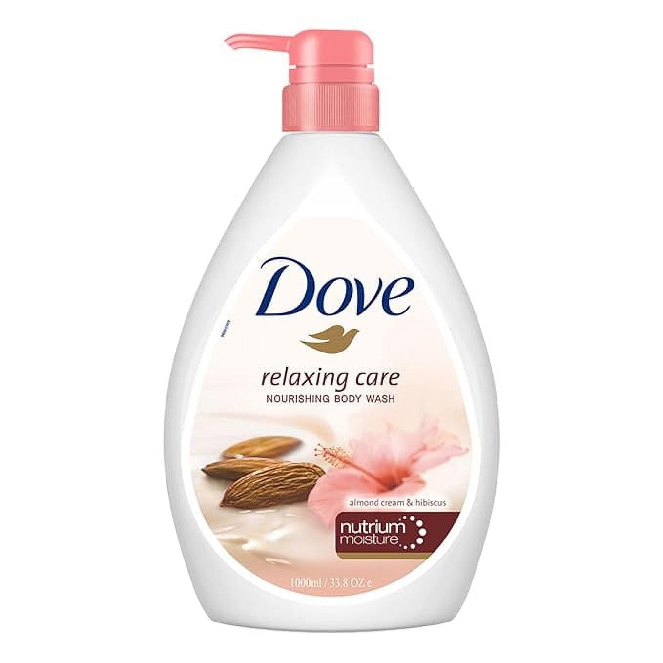 Dove Relaxing Almond Cream Body Wash, 1L - Walmart.com