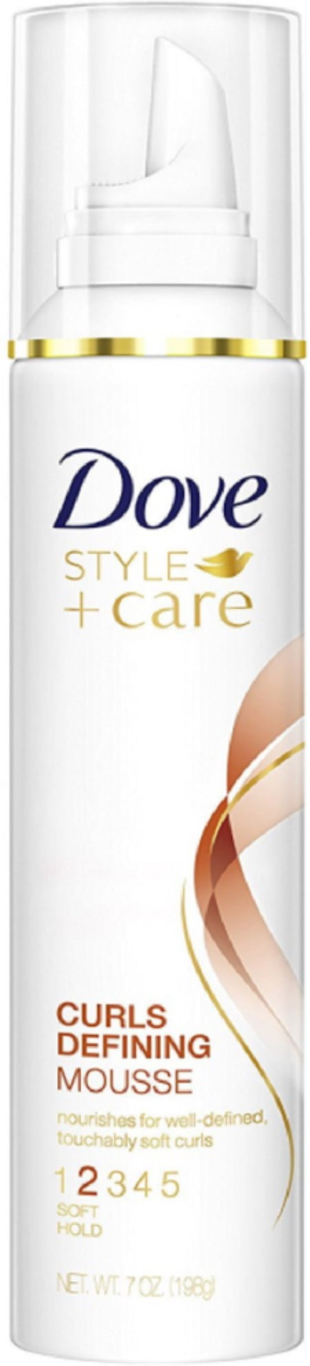 Dove STYLE+care Curls Defining Mousse, Soft Hold 7 oz (Pack of 6 ...