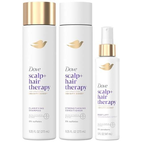 Dove Scalp + Hair Therapy Bundle – Density Boost Clarifying Shampoo And ...