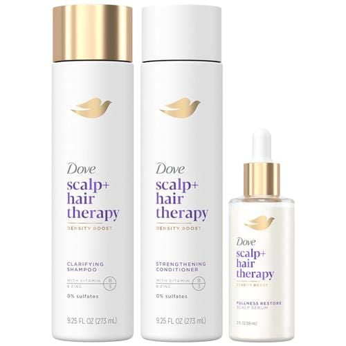 Dove Scalp + Hair Therapy Set – Clarifying Shampoo, Strengthening ...