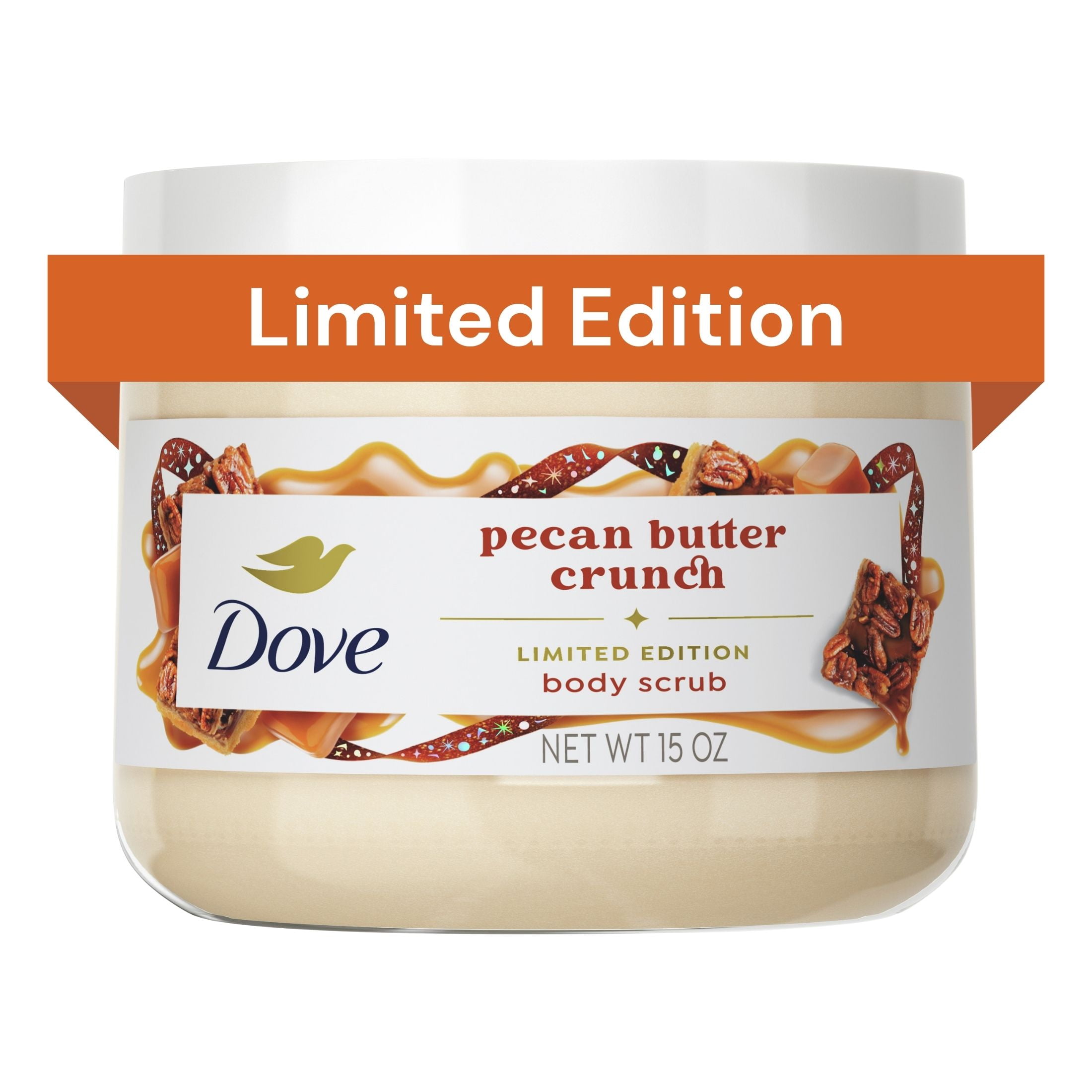 Dove Limited Edition Holiday Treats Body Scrub Pecan Buttercrunch, 15 ...