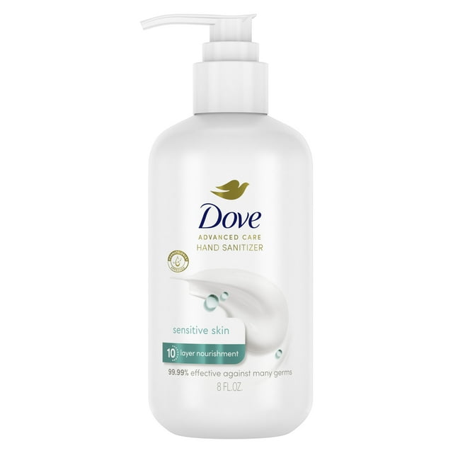 Dove Sensitive Skin Nourishing Hand Sanitizer Gel, 8 fl oz - Walmart.com