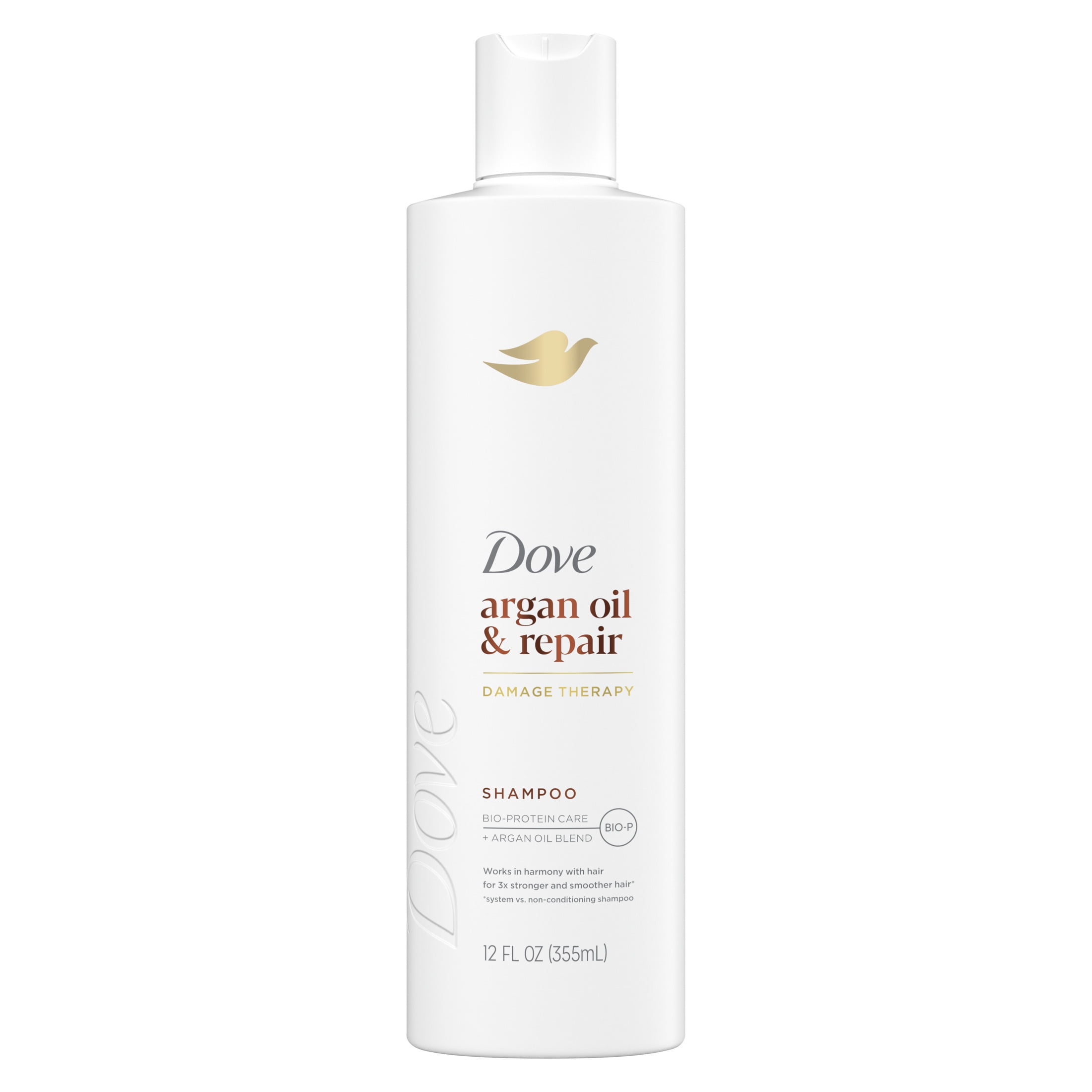 Dove Shampoo Argan Oil & Repair for Fine Hair with Bio-Protein Care ...