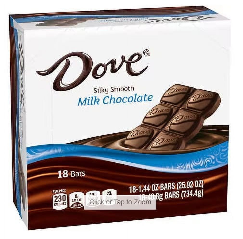 Dove Silky Smooth Bars Milk Chocolate 1 44 OZ Walmart Dove Silky Smooth Bars Milk Chocolate 1 44 OZ Walmart