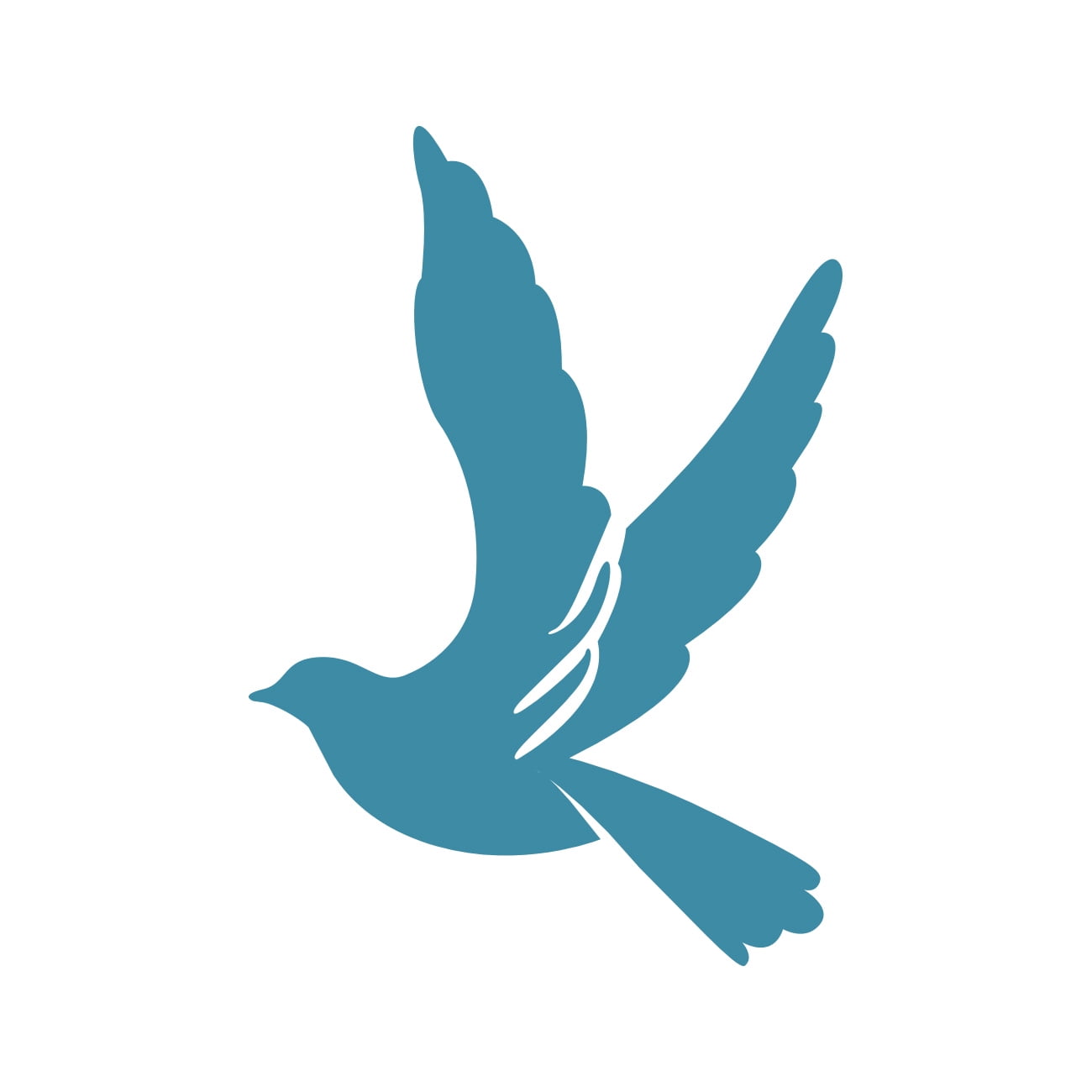 Dove Sticker Decal Die Cut - Self Adhesive Vinyl - Weatherproof - Made ...