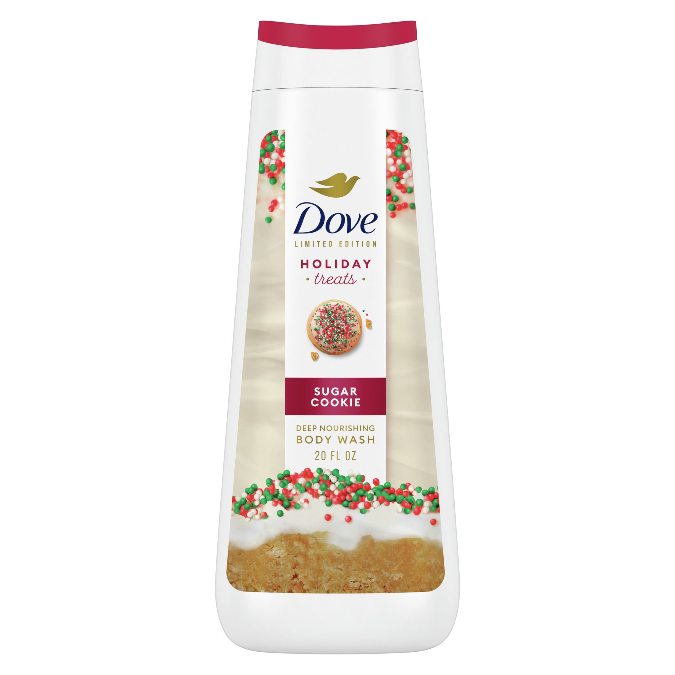 Dove Peppermint Bark Liquid Body Wash for Deep Nourishment Holiday ...