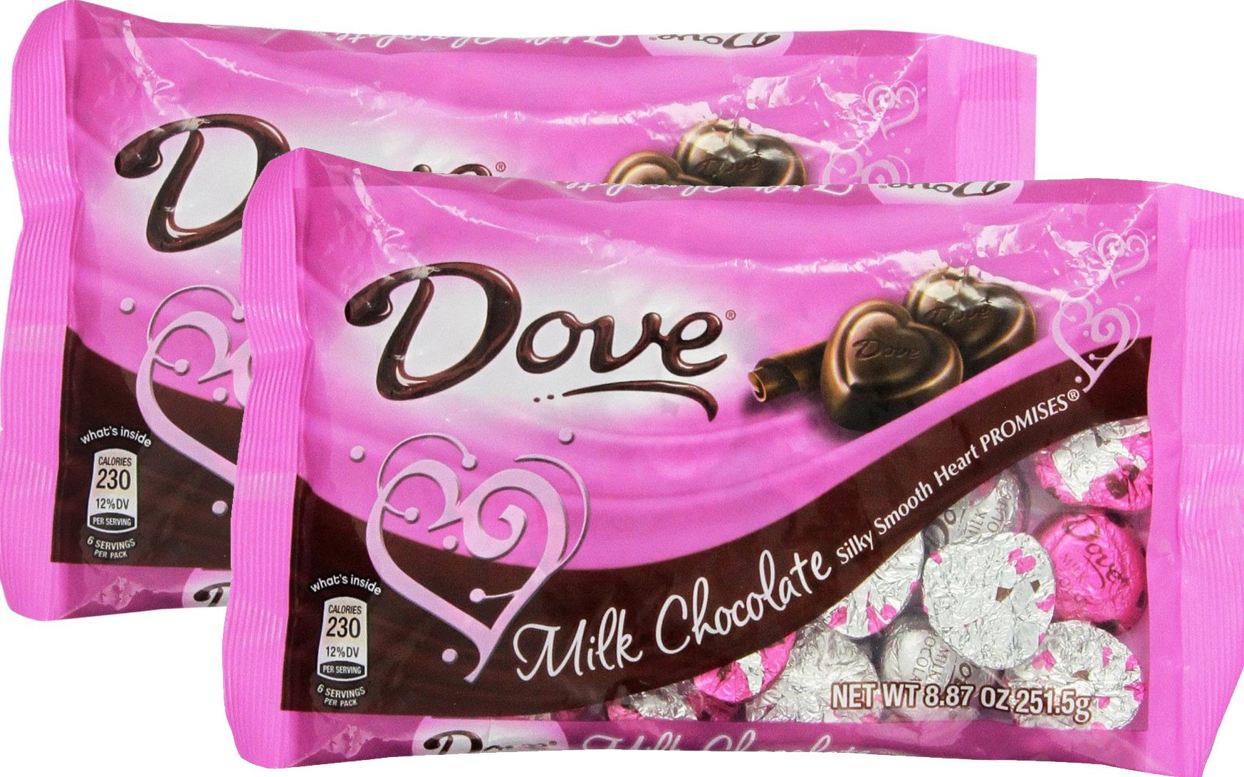 Dove Valentines Heart Promises, Milk Chocolate, 8.87-Ounce Package ...