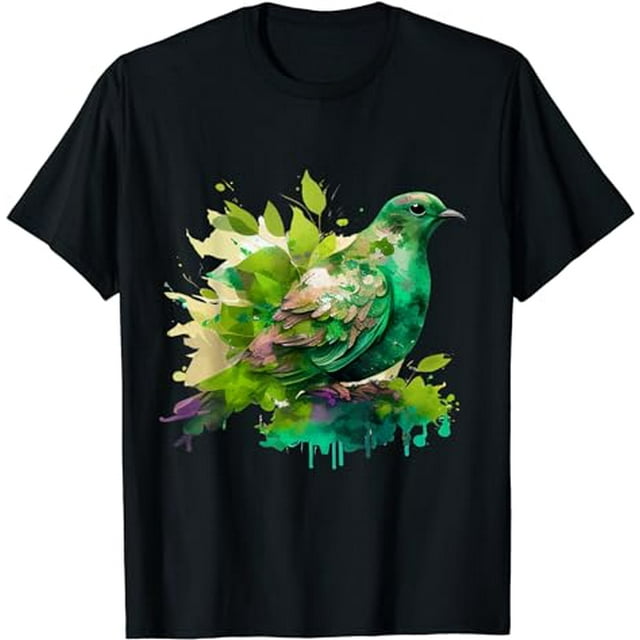 Dove Watercolor Art Shirt Dove Bird Lovers T-Shirt - Walmart.com