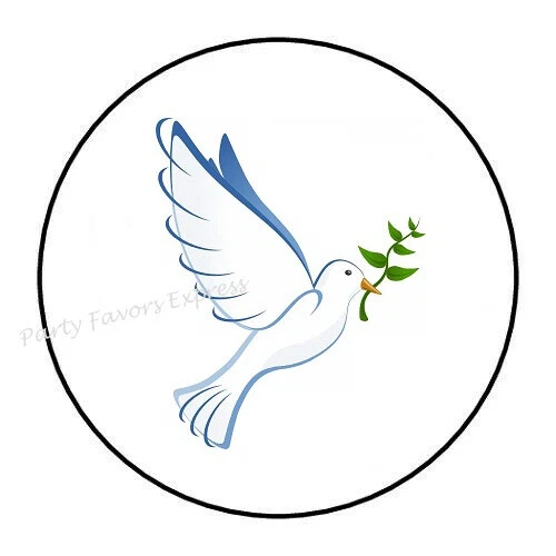 Dove Wedding Stickers Party Favors Phone Decal Water Bottle Stickers ...