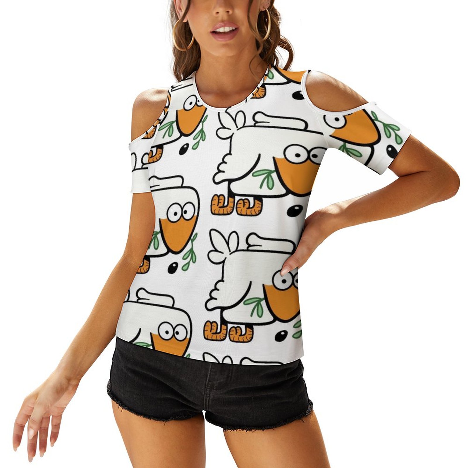 Dove With Olive Branch Of Peace Women'S T-Shirt Summer Fashion Print ...