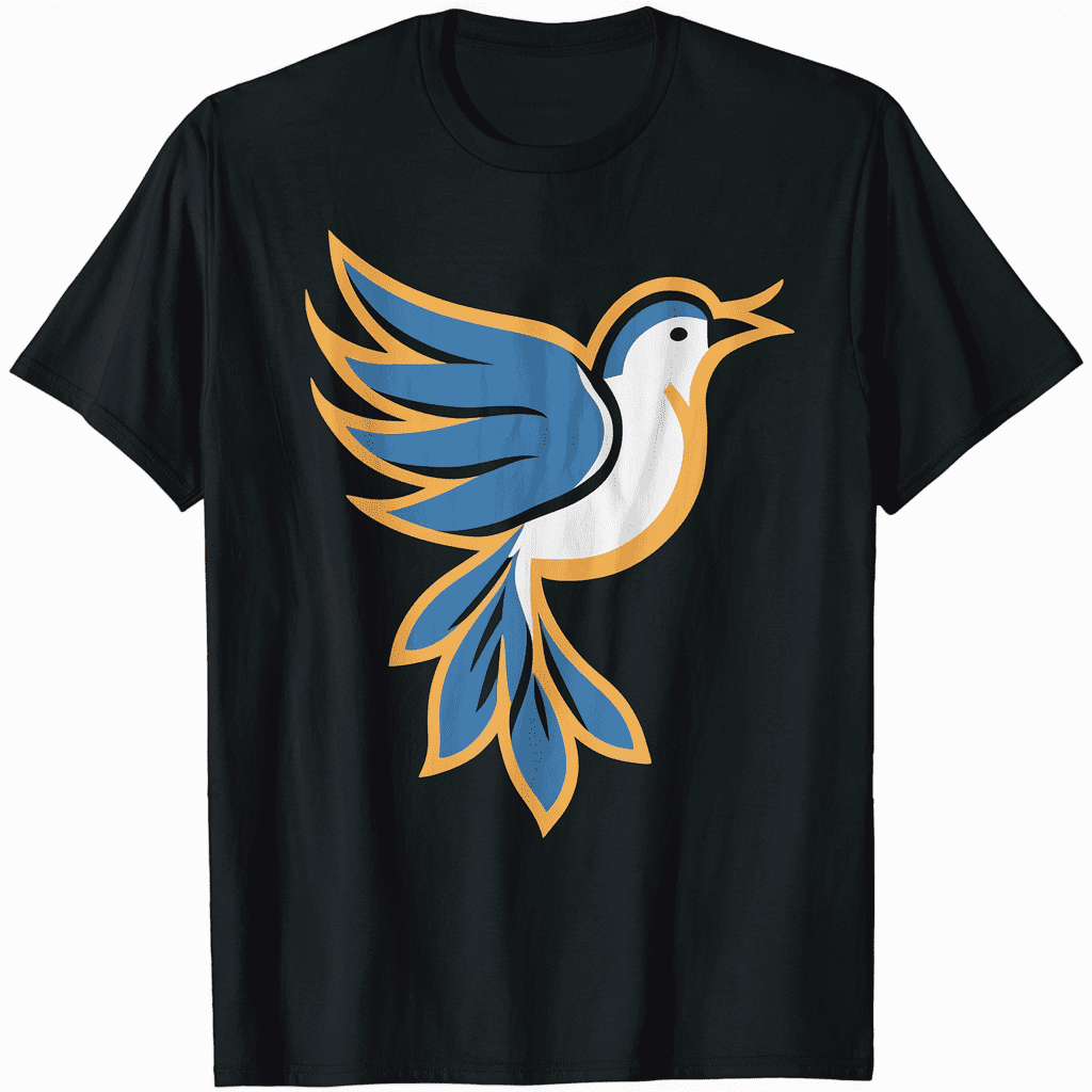 Dove of Peace Bird of Hope Peace T-Shirt - Walmart.com