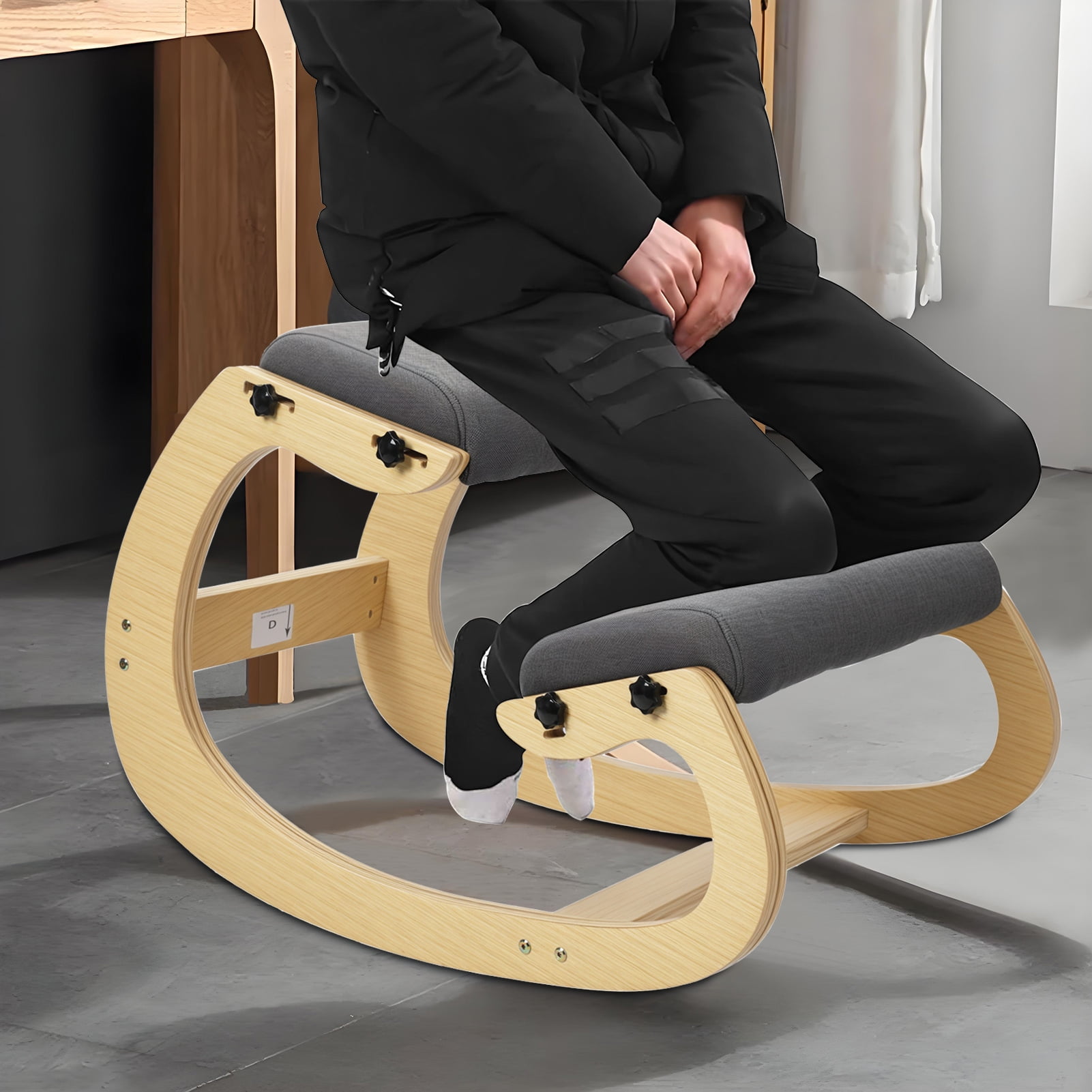 DovePro 1 Set Swing Kneeling Chair,Adjustable Height Office Sitting ...