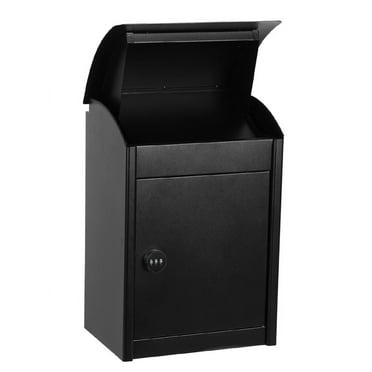 AECOJOY Package Delivery Boxes for Outside Parcel Drop Box Outdoor ...