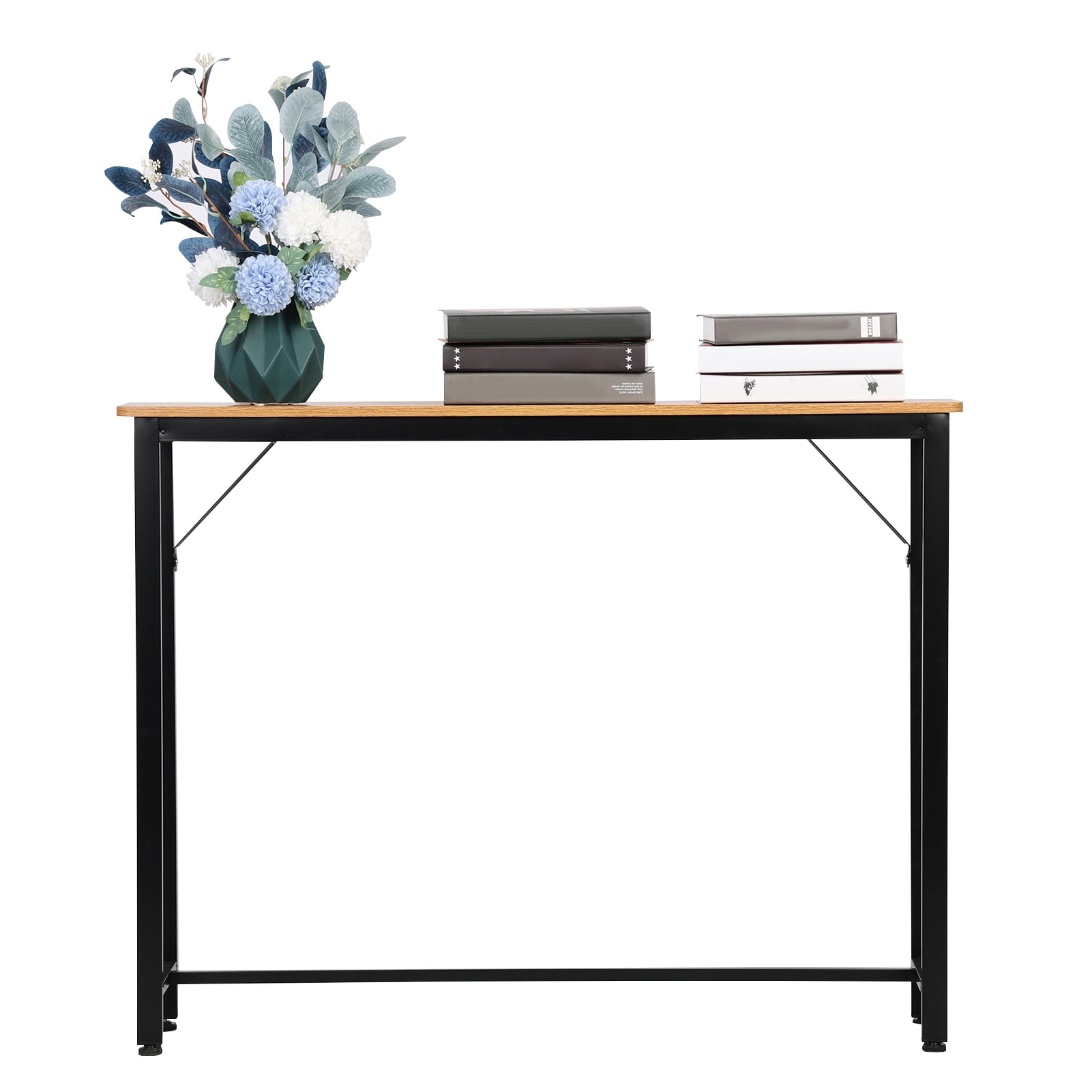 DovePro Sofa Table,Rounded Corner Single Layer Console Table,Narrow ...