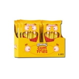 Doveli Chewing Gum Gummy French Fries, Fruit Flavored Bubble Gum, 2.1 ...