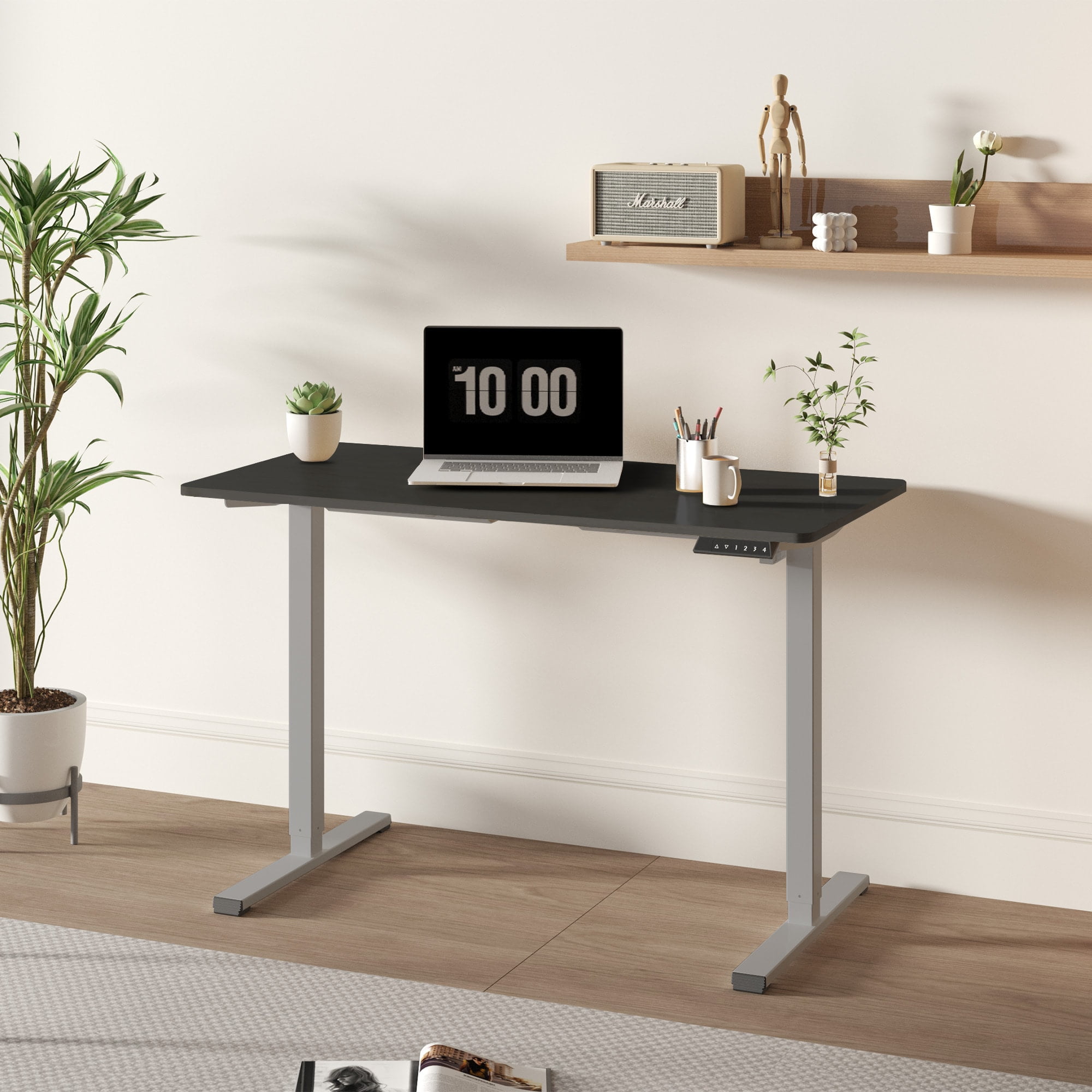 Dovelina Electric Standing Desk, Adjustable Height Desk for Home Office ...