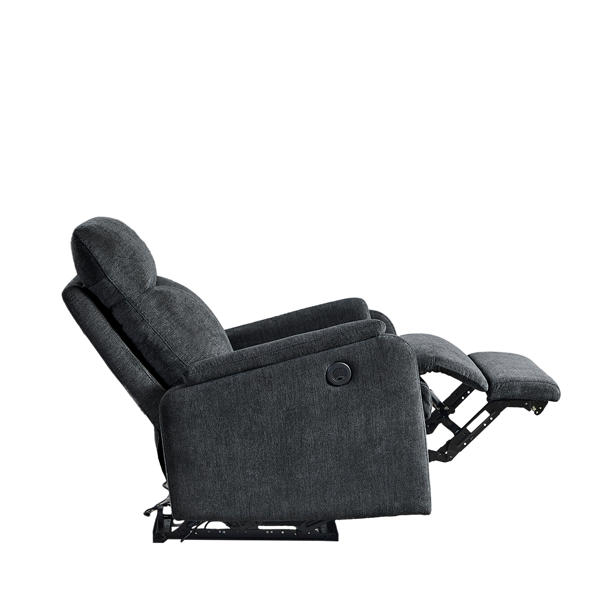 Dovelina Modern Teddy Nursery Rocking Chair with High Backrest for ...