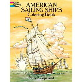 colonial ships coloring pages