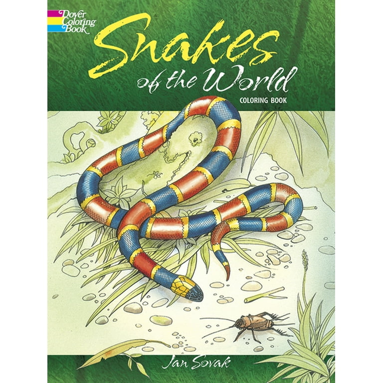 coloring book snake