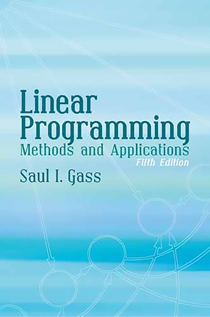 Dover Books On Computer Science Linear Programming Methods And Applications Fifth Edition