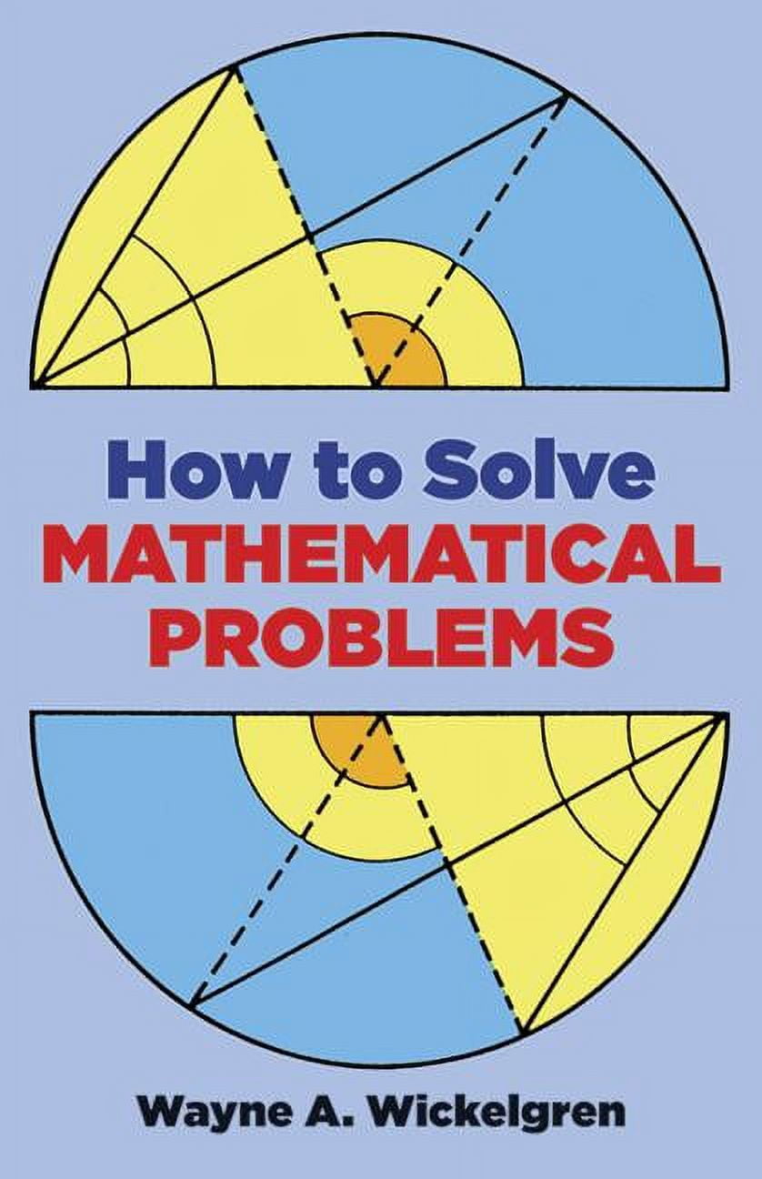 Dover Books on Mathematics: How to Solve Mathematical Problems ...
