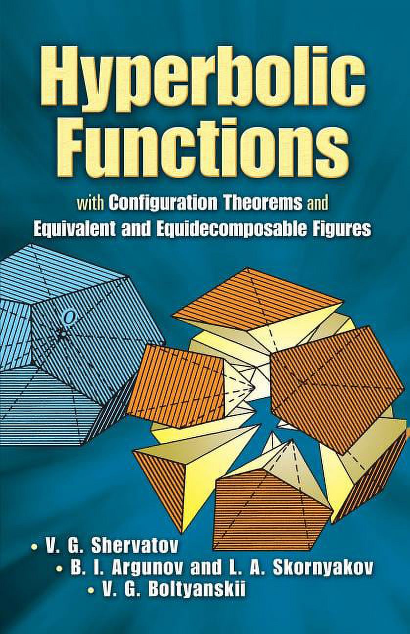 Dover Books on Mathematics: Hyperbolic Functions : with Configuration ...