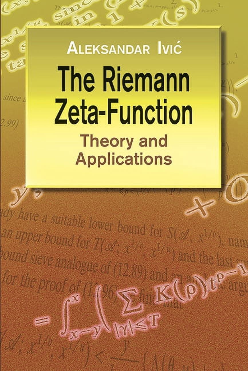 Dover Books on Mathematics The Riemann Zeta-Function: Theory and ...