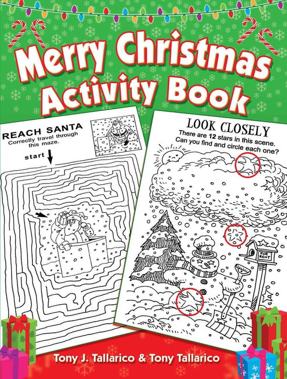 Dover Christmas Activity Books For Kids: Merry Christmas Activity Book ...
