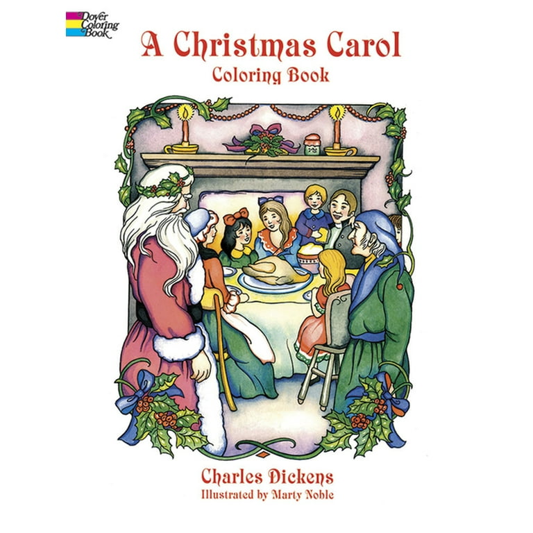 christmas carol coloring pages