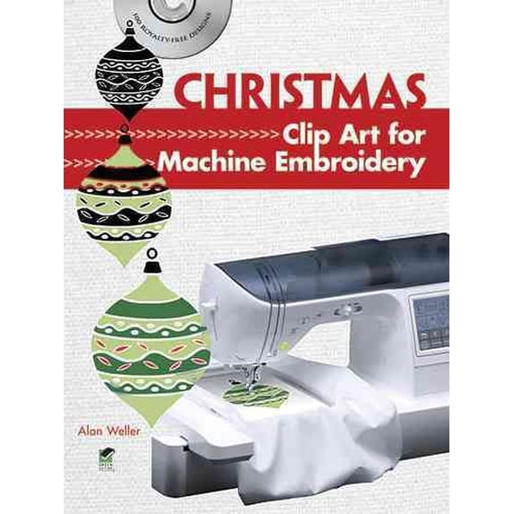 Pre-Owned Dover Clip Art Embroidery: Christmas Clip Art for Machine ...