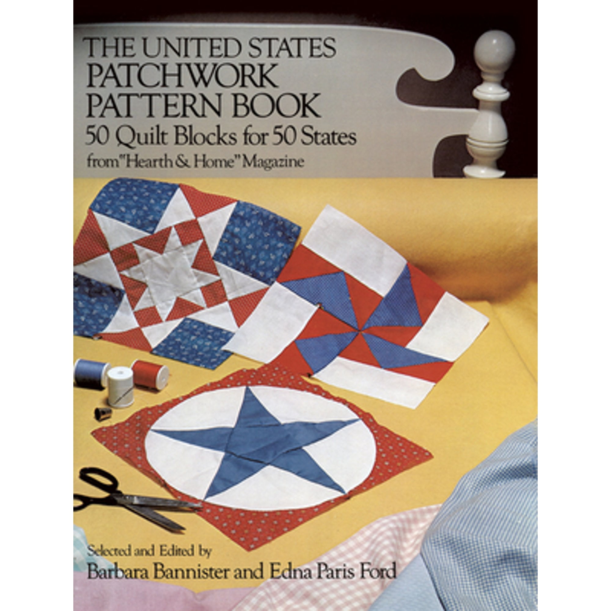 Pre-Owned The United States Patchwork Pattern Book: 50 Quilt Blocks for ...