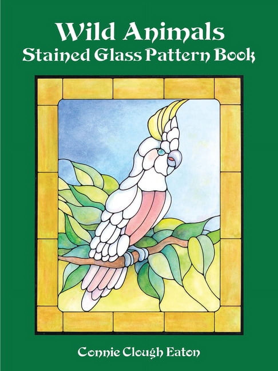 Dover Crafts: Stained Glass: Wild Animals Stained Glass Pattern Book ...