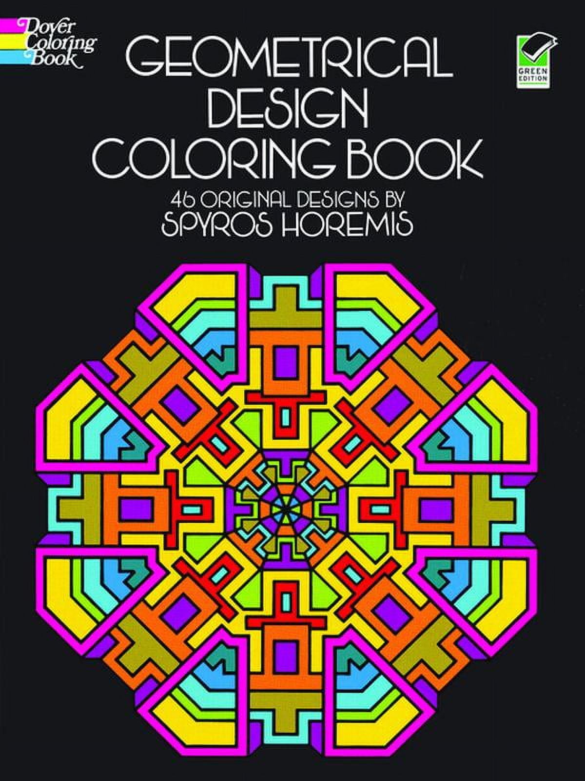 Dover Design Coloring Books Geometrical Design Coloring Book ...