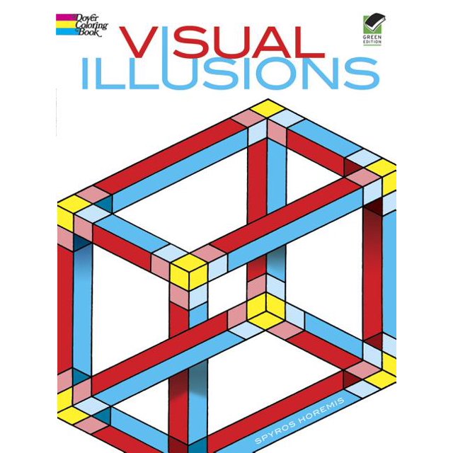 Dover Design Coloring Books: Visual Illusions Coloring Book (Paperback ...