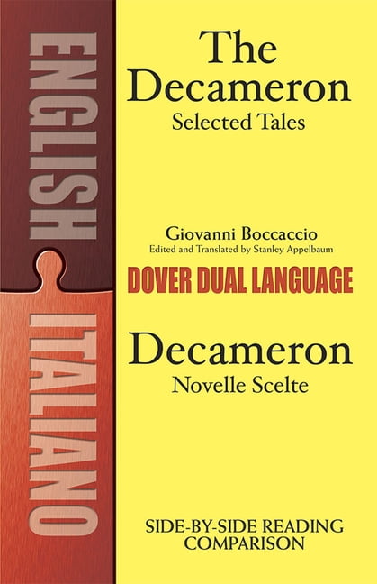Dover Dual Language Italian Decameron Selected Tales / Decameron ...