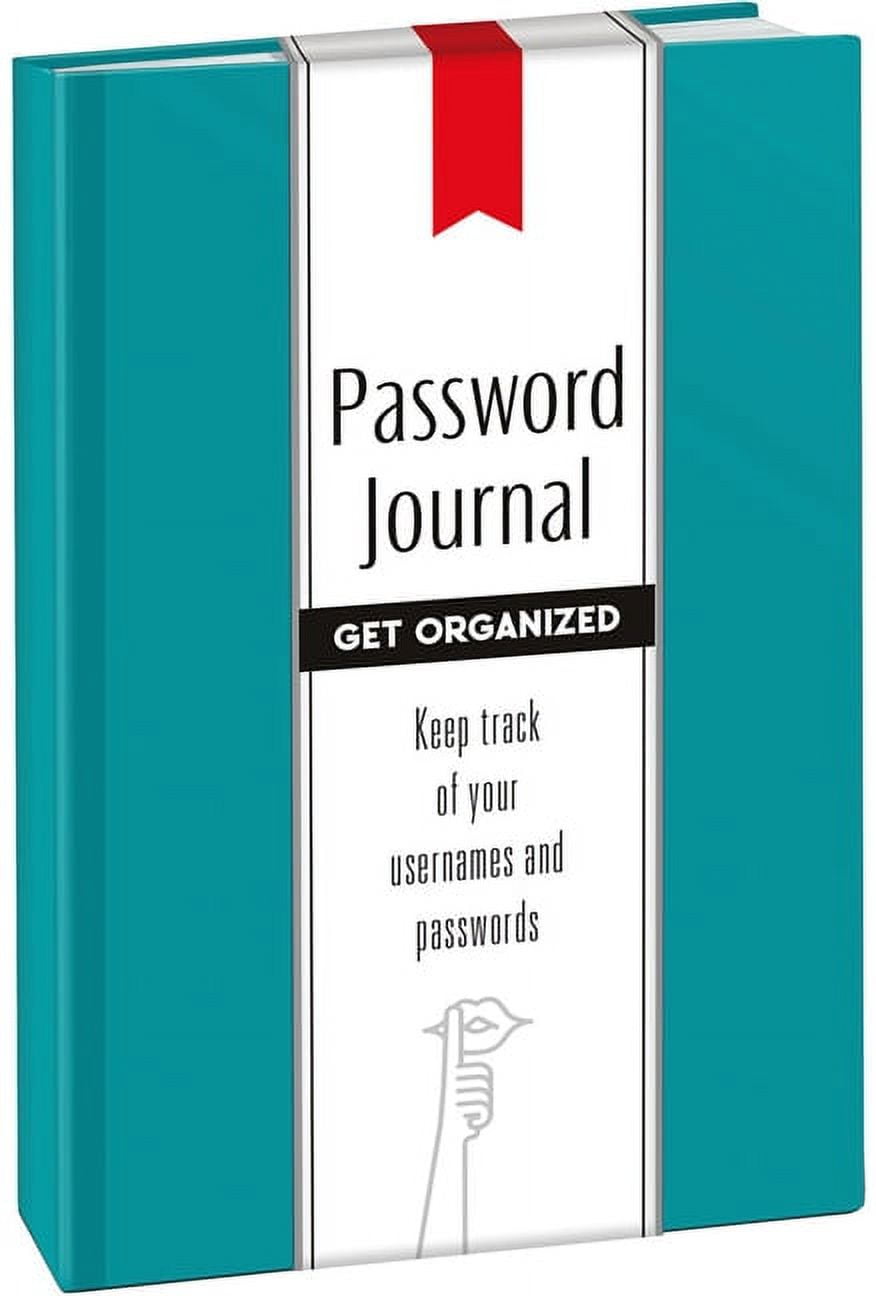 Dover Farms Password Caribbean Blue Journals, 4.30", 125 page - Walmart.com
