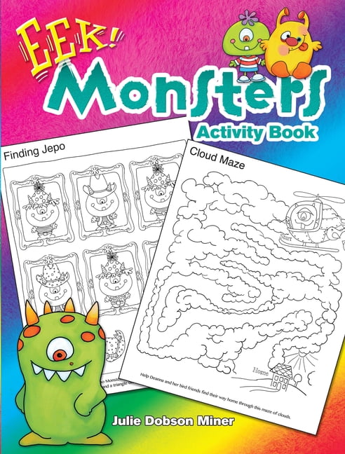 Dover Kids Activity Books: Fantasy: EEK! Monsters Activity Book ...