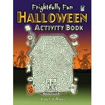Mega Halloween Activity Book: Coloring - Mazes - Word Searches - Fun ...