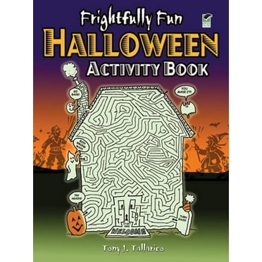 Happy Halloween Activity Book for Kids!: (Ages 6-12) Connect the Dots ...