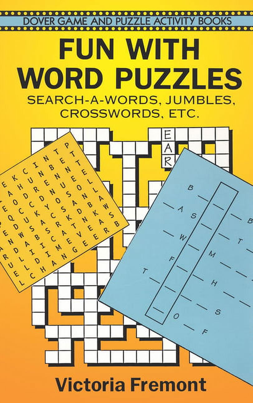 Dover Kids Activity Books: Fun with Word Puzzles : Search-a-Words ...
