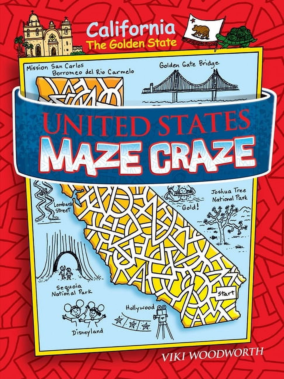 Dover Kids Activity Books: U.S.A.: United States Maze Craze (Paperback ...