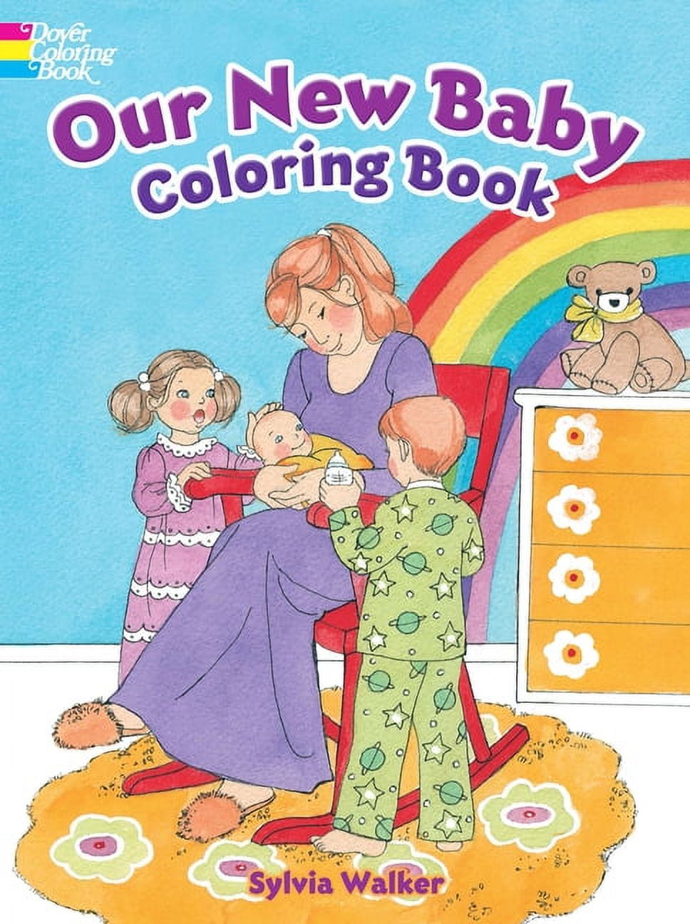 Dover Kids Coloring Books: Our New Baby Coloring Book (Paperback ...