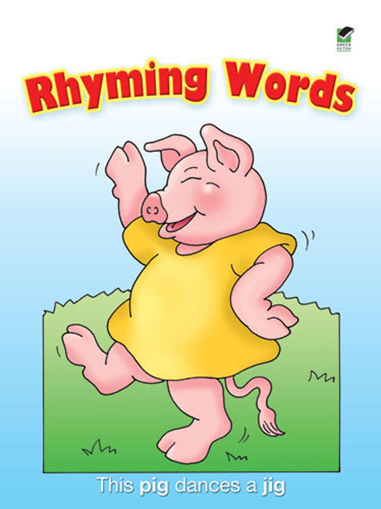 Pre-Owned Rhyming Words Coloring Book (Paperback) 0486407969 ...