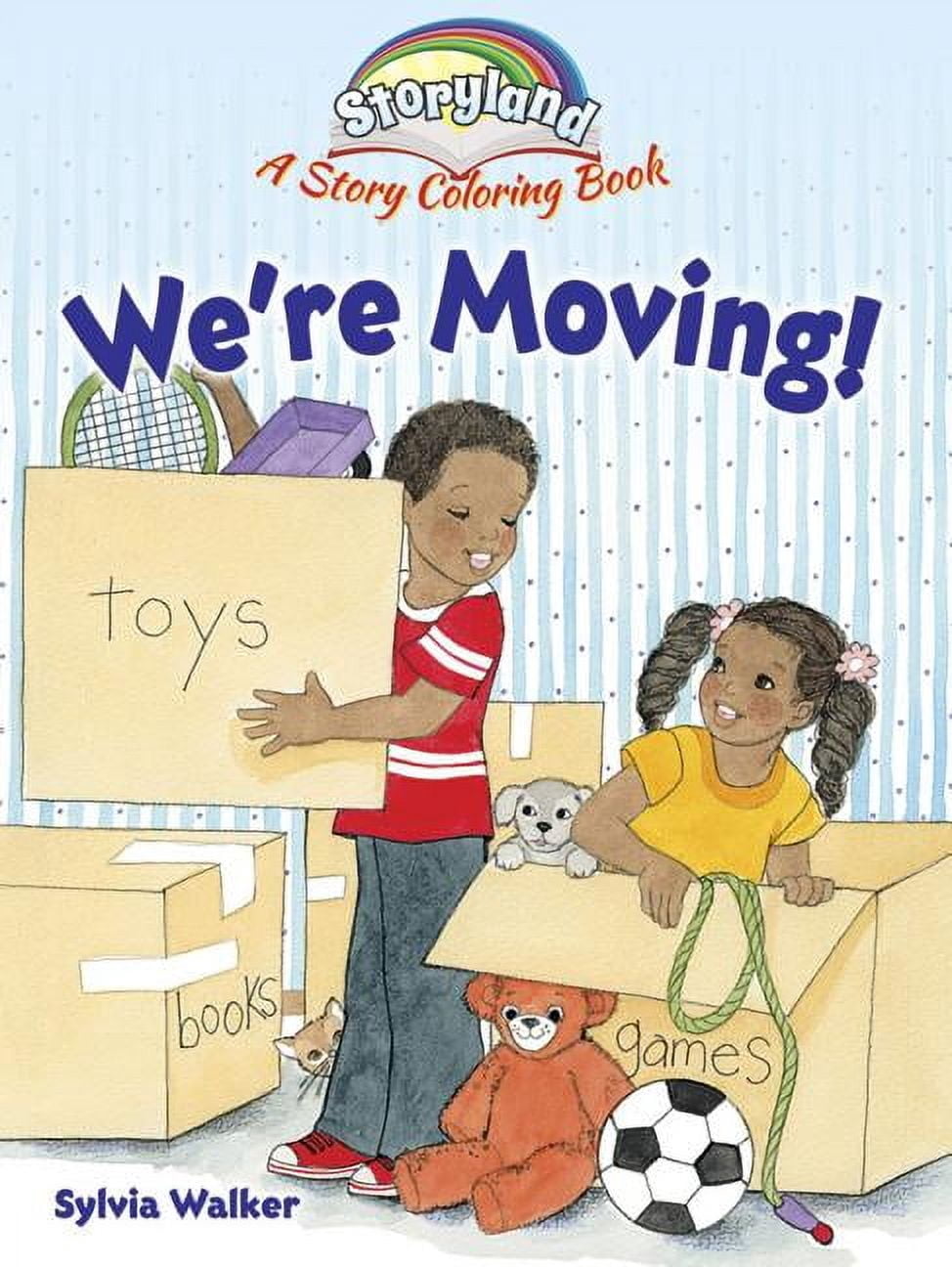 Dover Kids Coloring Books: Storyland: We're Moving! : A Story Coloring ...