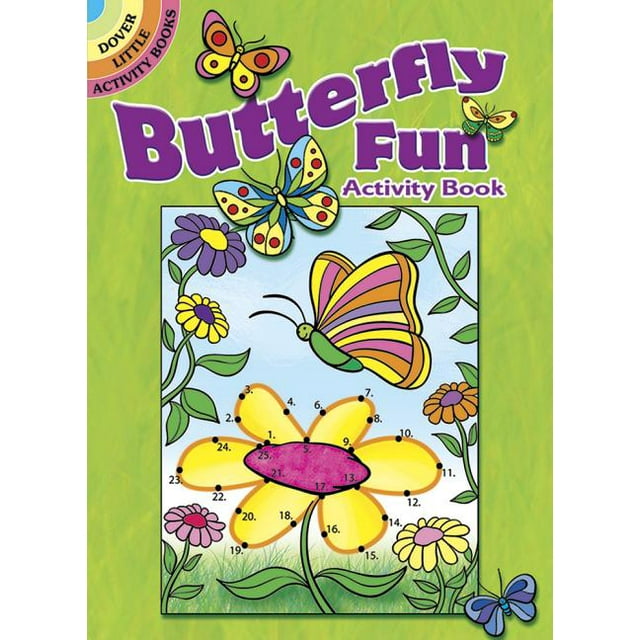 Dover Little Activity Books: Butterfly Fun Activity Book (Paperback ...