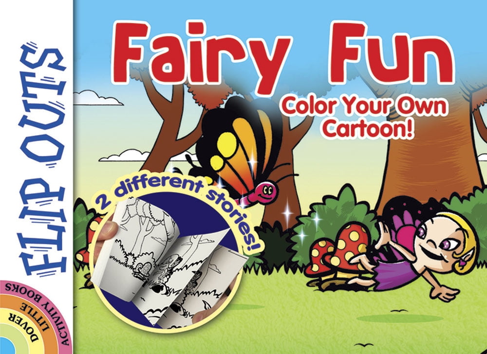 Dover Little Activity Books: Fantasy: FLIP OUTS -- Fairy Fun : Color ...