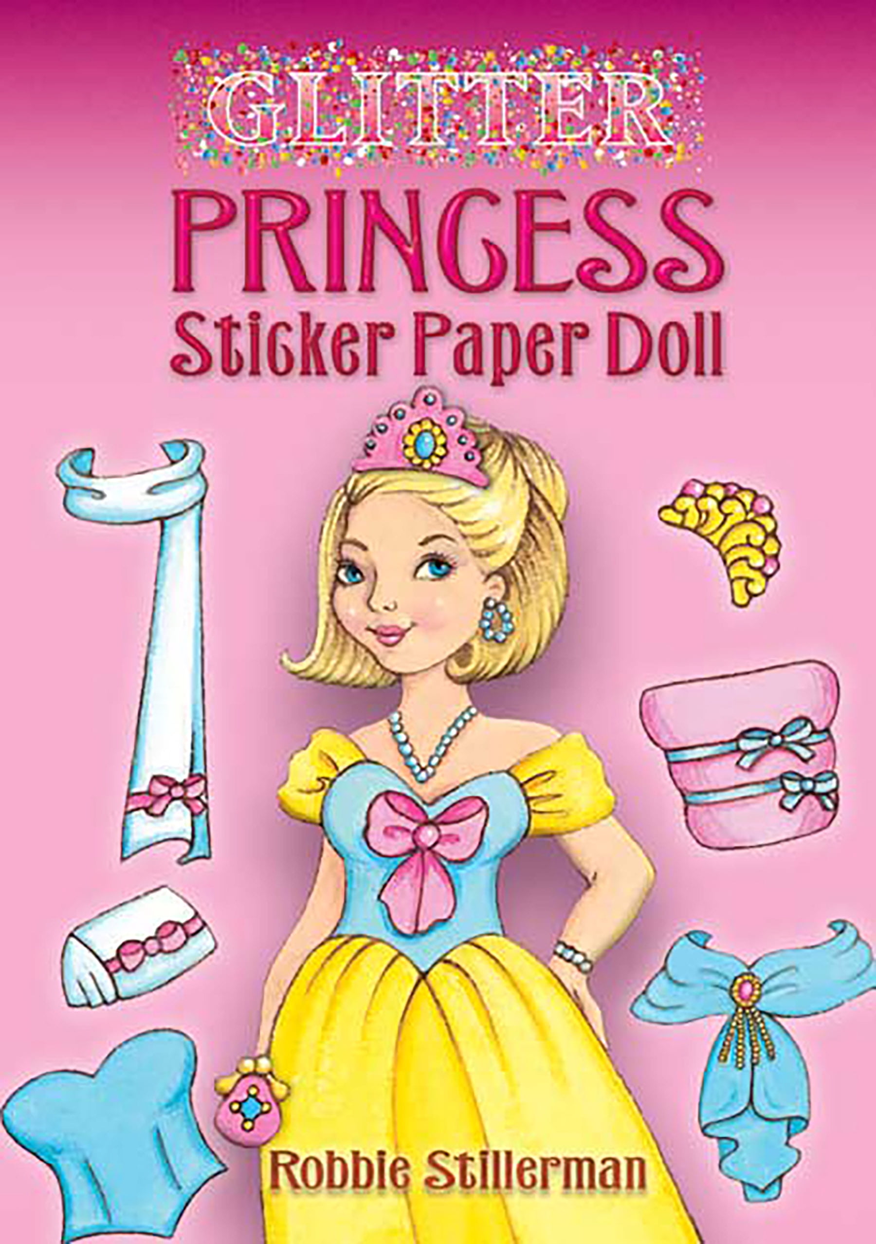 Dover Little Activity Books: Fantasy: Glitter Princess Sticker Paper ...